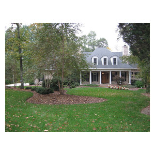 Front Elevation with Columns - Contemporary - Exterior - Other - by ...