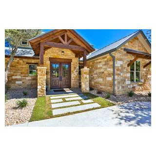 Front Exterior - 2018 Tour Home - Traditional - House Exterior - Austin ...