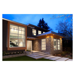 Front exterior - Contemporary - House Exterior - Vancouver - by Meister ...