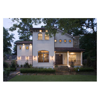 Front Facade - Eclectic - Exterior - Houston - by Brickmoon Design | Houzz