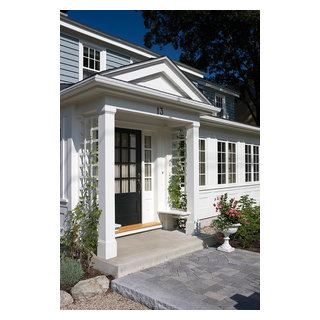 Gable Entry - House Exterior - Boston - by Nashawtuc Architects, Inc ...