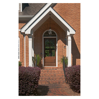 Gable portico that mirrors roofline - Traditional - Exterior - Atlanta ...