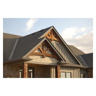 Gable Trusses - Stoney Creek - Rustic - Exterior - Toronto - by TFSinc ...