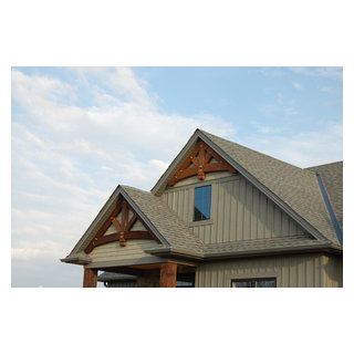Gable Trusses - Stoney Creek - Rustic - Exterior - Toronto - by TFSinc ...