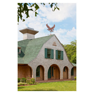 Gambrel Roof with Eagle Weathervane - "Eagles Perch" - Whimsical Lake ...