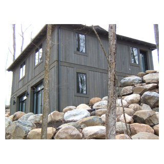 Garage with walkout basement - Craftsman - Exterior - Toronto - by ...