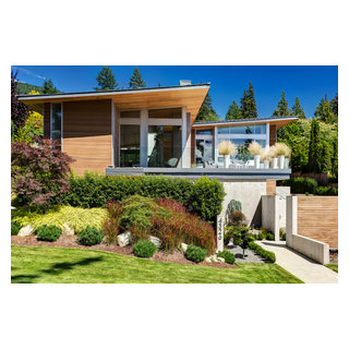 Garden Wall Residence - Contemporary - Exterior - Seattle - by Garret ...