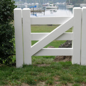 Driveway Gate Columns - Photos & Ideas | Houzz