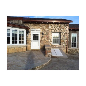 Glass Block Transom - Photos & Ideas | Houzz