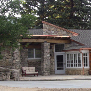 Glass Block Transom - Photos & Ideas | Houzz