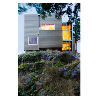 Glass Box House - Modern - Exterior - Seattle - by Demetriou Architects ...