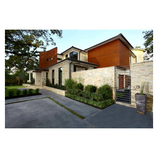 Glenwood House - Modern - Exterior - Houston - by Hollenbeck Architects ...