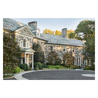 Grand American Colonial - Traditional - Exterior - New York - by Wadia ...