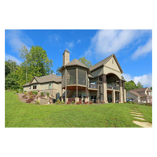 Grand Custom Lake HOme - Traditional - Exterior - Other - by Jaggers ...