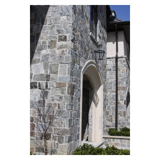 Gray Exterior Stone - Traditional - Exterior - Houston - by Alamo Stone ...
