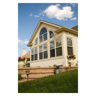 Great Room Addition/Exterior Renovation in Lakewood - Traditional ...