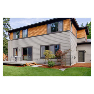 Greater Seattle Area | The Milan Exterior - Contemporary - House ...
