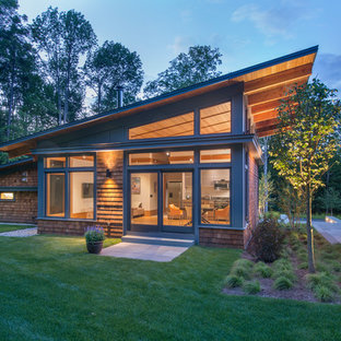 Foto e Idee per Case con tetti a falda unica - casa con tetto a falda ...