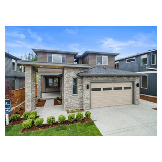 Gretchen Exterior - Modern - Exterior - Portland - by Mark Stewart Home ...