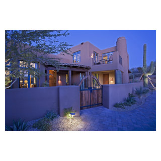 Grey Fox Santa Fe - Traditional - Exterior - Phoenix - by Giesen Design ...