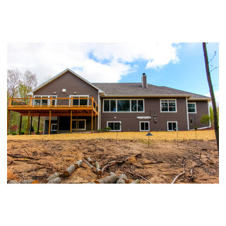 Grey Road Custom Home - Craftsman - Exterior - Other - by Orvosh ...