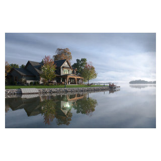 Gun Lake, Michigan - Traditional - Exterior - Grand Rapids - by J ...