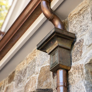 Gutters With Leader Heads - Photos & Ideas | Houzz