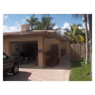 gutters - Mediterranean - Exterior - Miami - by Allied Roofing and ...