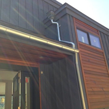 Galvanized Half Round Gutters - Photos & Ideas | Houzz