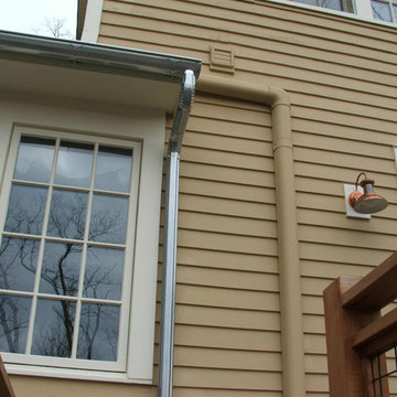 Round Galvanized Gutters - Photos & Ideas | Houzz