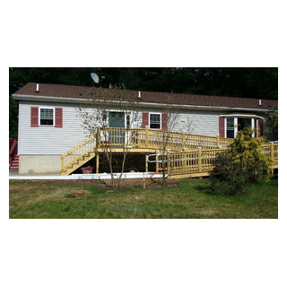 Handicap Ramp with RDI ADA Railings - Exterior - Boston - by A.J ...