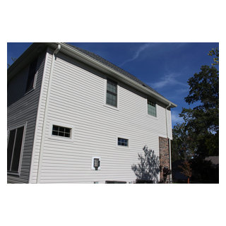 Herringbone Vinyl Siding | Olivette, MO - Traditional - Exterior - St ...
