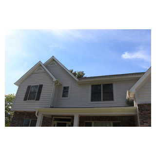 Herringbone Vinyl Siding | Olivette, MO - Traditional - Exterior - St ...