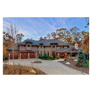 Front facade - Contemporary - Exterior - by Johnston Design Group | Houzz