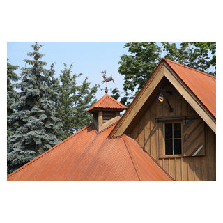 Highcroft Hunting Barn - Rustic - Exterior - Minneapolis - by Murphy ...