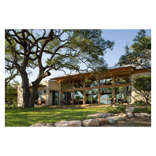 Hill Country River Ranch - Rustic - Exterior - Austin - by Studio ...
