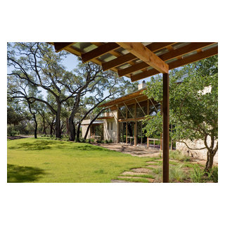 Hill Country River Ranch - Rustic - Exterior - Austin - by Studio ...