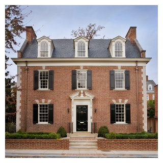HISTORIC CITY HOUSE RENOVATION - Modern - Exterior - DC Metro - by CARL ...