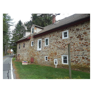 Historic Old Mill New Windows - Traditional - Exterior - Philadelphia ...