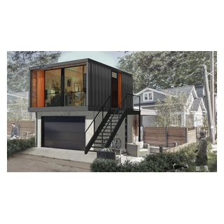 HO2 - Moderne - Façade - Edmonton - par HONOMOBO Corporation | Houzz