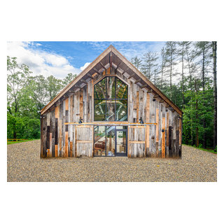Hobby Barn - Rustic - Exterior - Other - by Living Stone Design + Build ...