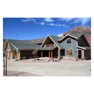 Home Builds - Rustic - Exterior - Salt Lake City - by Sunwest ...