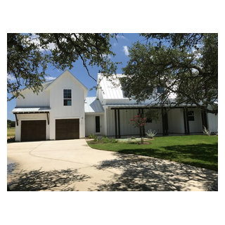 Howard Ranch - Farmhouse - Exterior - Austin - by PLACE Designers, Inc ...