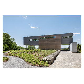 Hudson River House - Contemporary - Exterior - New York - by Resolution ...