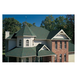 Hunter Green Shingles - Classique - Façade - Tampa - par Westfall ...