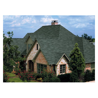Hunter Green Shingles - Traditional - Exterior - Tampa - by Westfall ...