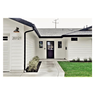 One Story Ranch/farmhouse Style - Farmhouse - Exterior - Salt Lake City ...