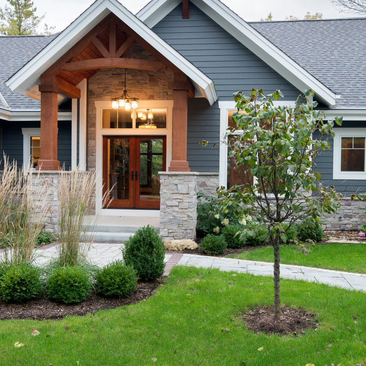 75 Blue Exterior Home Ideas You'll Love - May, 2025 | Houzz