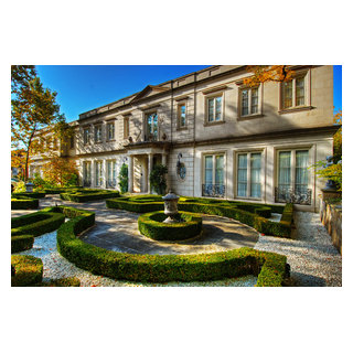 Indiana Buff Limestone Home - Traditional - Exterior - Toronto - by ...