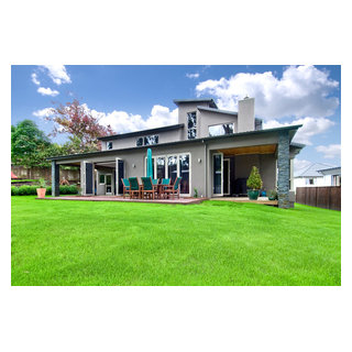 Indoor Outdoor Flow - Contemporain - Façade - Auckland - par H ...